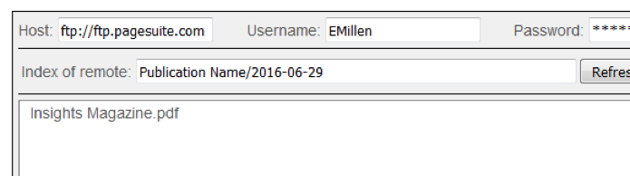 Uploading PDFs via HTML5 | Support | PageSuite
